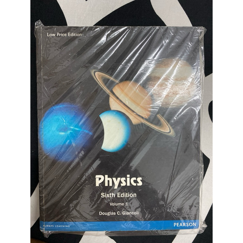 Physics sixth edition volume 1&2 by Douglaa C Giancoli | Shopee Philippines