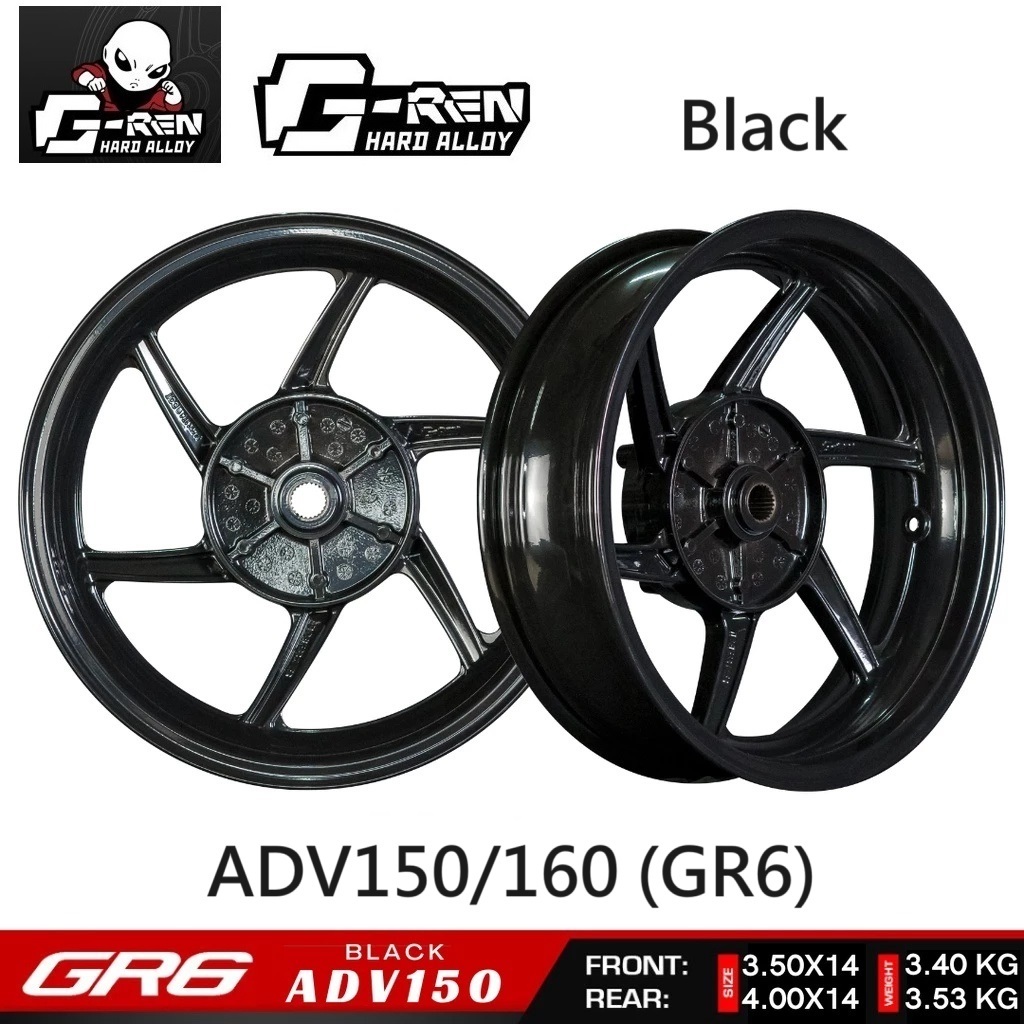 G-Ren Mags GR6 For ADV150/160 (Made In Thailand) | Shopee Philippines