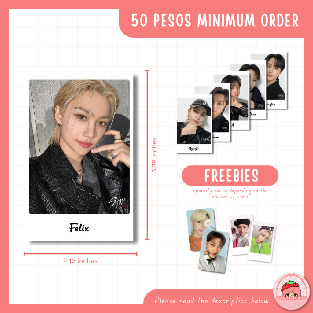 SKZ STAY JAPAN POLA PC PHOTOCARD UNOFFICIAL FANMADE PRINT LOMO K-POP ...