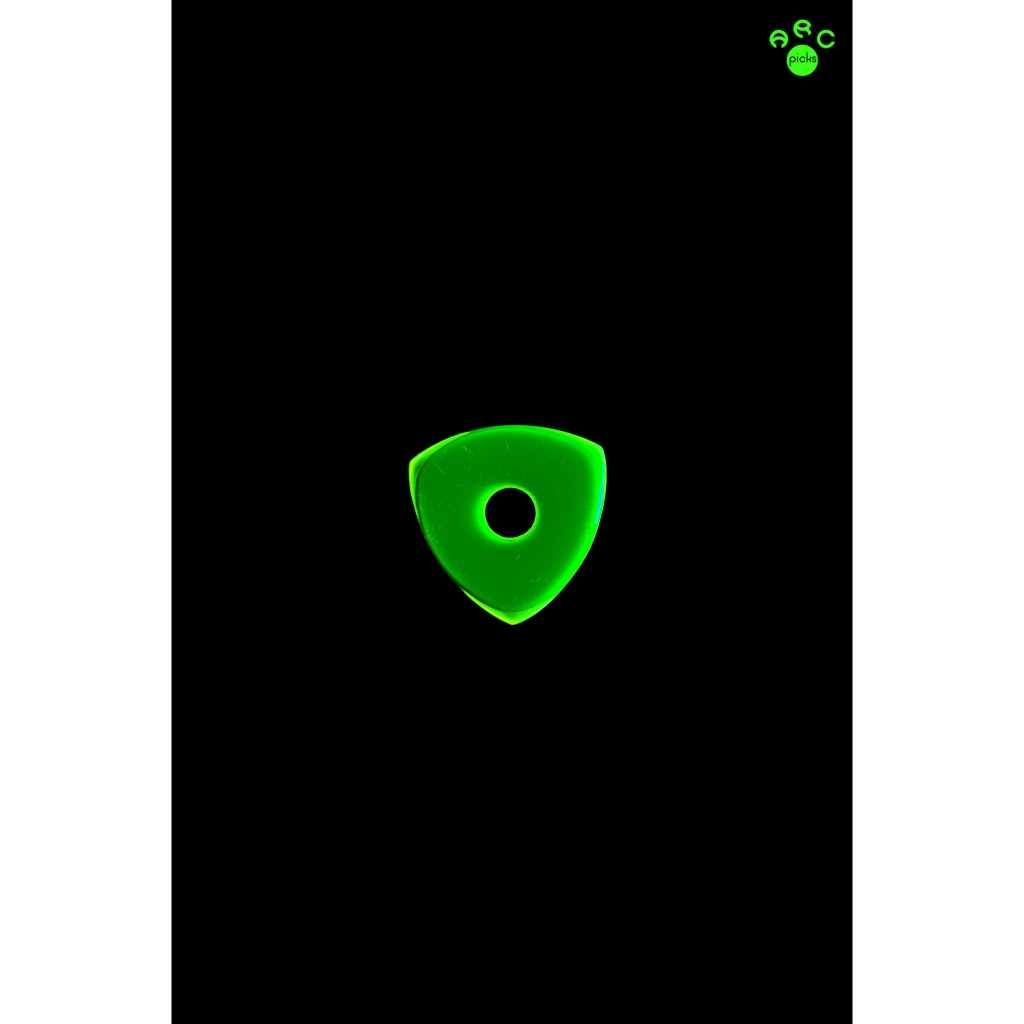 Arc Picks "Neon" Series (Handmade Acrylic Guitar/Bass Plectrum ...