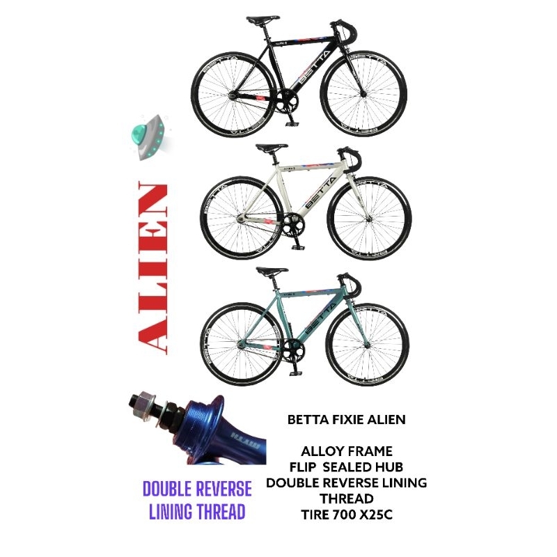 BETTA ALIEN ALLOY FIXIE | Shopee Philippines
