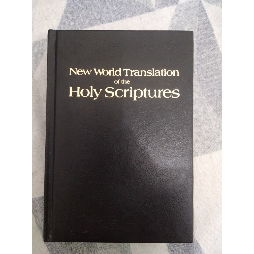 New World Translation of the Holy Scriptures 1984 (Preloved) | Shopee ...