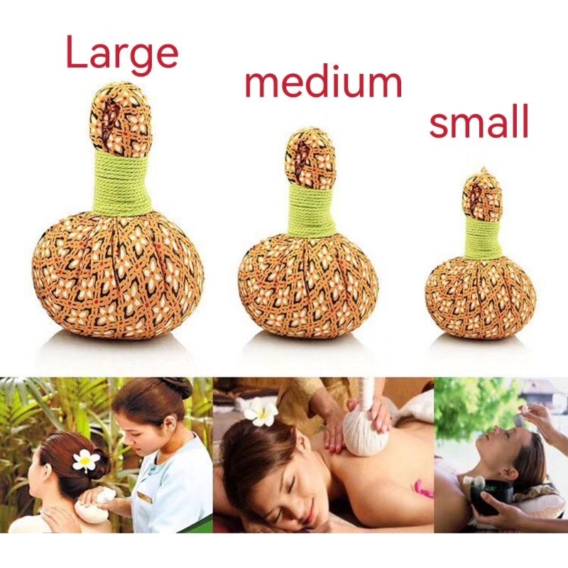 THai herbal ball spa massagel small/medium/big | Shopee Philippines