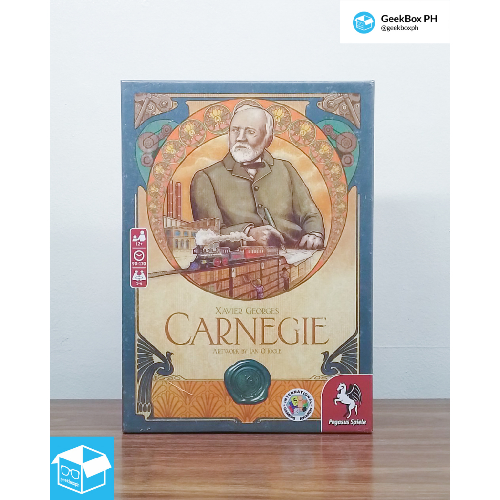 Carnegie Strategy Board Game | Shopee Philippines