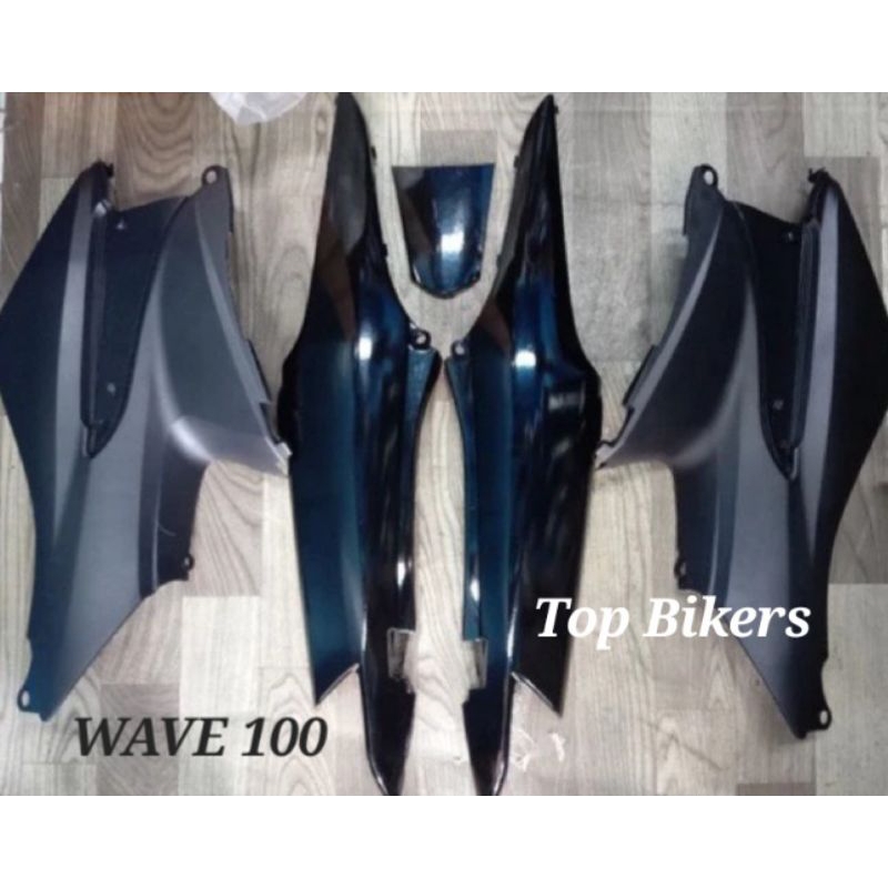 WAVE 100 PARTS - U BOX COVER SET + BODY COVER SET + TAIL COVER | Shopee ...