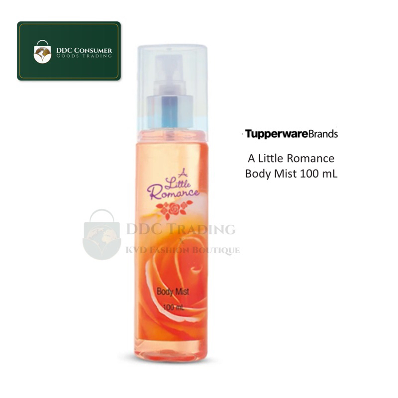 A LITTLE ROMANCE (ORIGINAL SCENT) 250ml body mist by TUPPERWARE ...