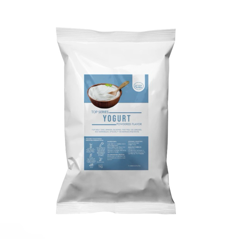 Top Creamery Yogurt Flavored Powder 1kg | Shopee Philippines