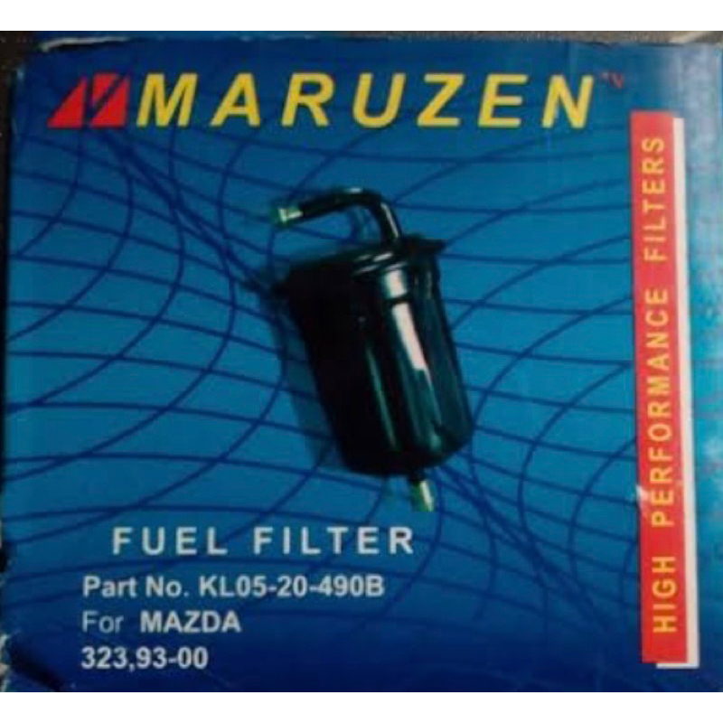 FUEL FILTER KL05-20-490B ( METAL TYPE ) Mazda 323 '93 - '00 Maruzen ...