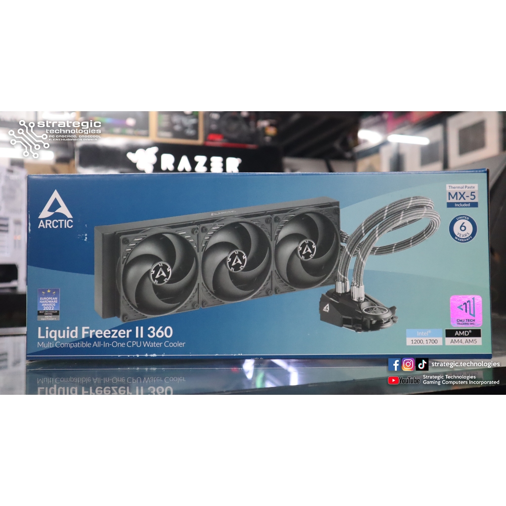 Arctic Liquid Freezer II 360 Liquid CPU Cooler | Shopee Philippines
