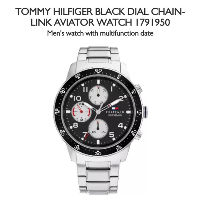 TOMMY HILFIGER CHRONOGRAPH WATCH for men | Shopee Philippines