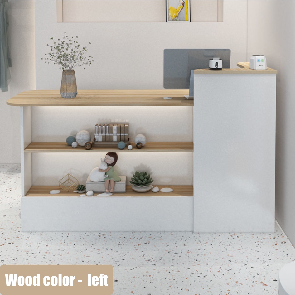 Supermarket counter table cashier table Convenience Store Reception ...