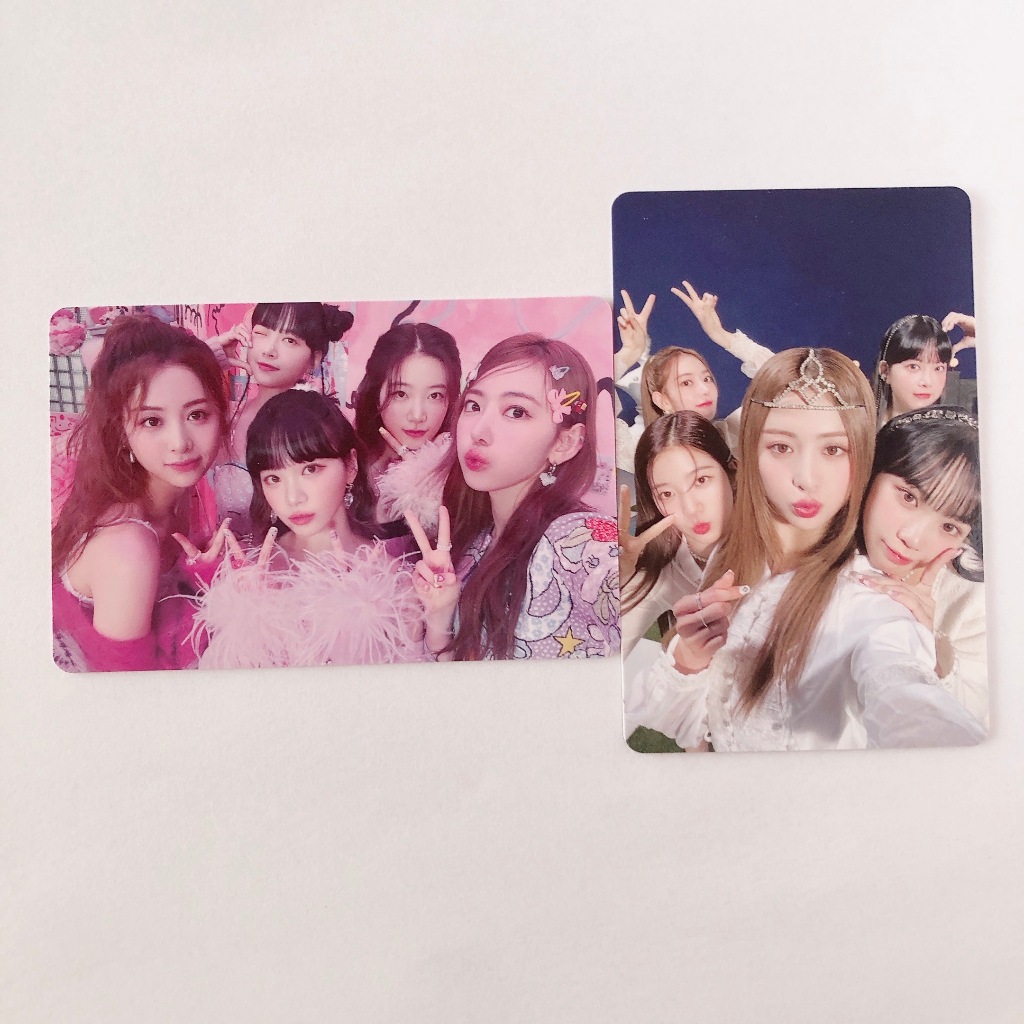 LE SSERAFIM FEARLESS WEVERSE JAPAN ALL MEMBERS SET OF 2 OFFICIAL PHOTO ...