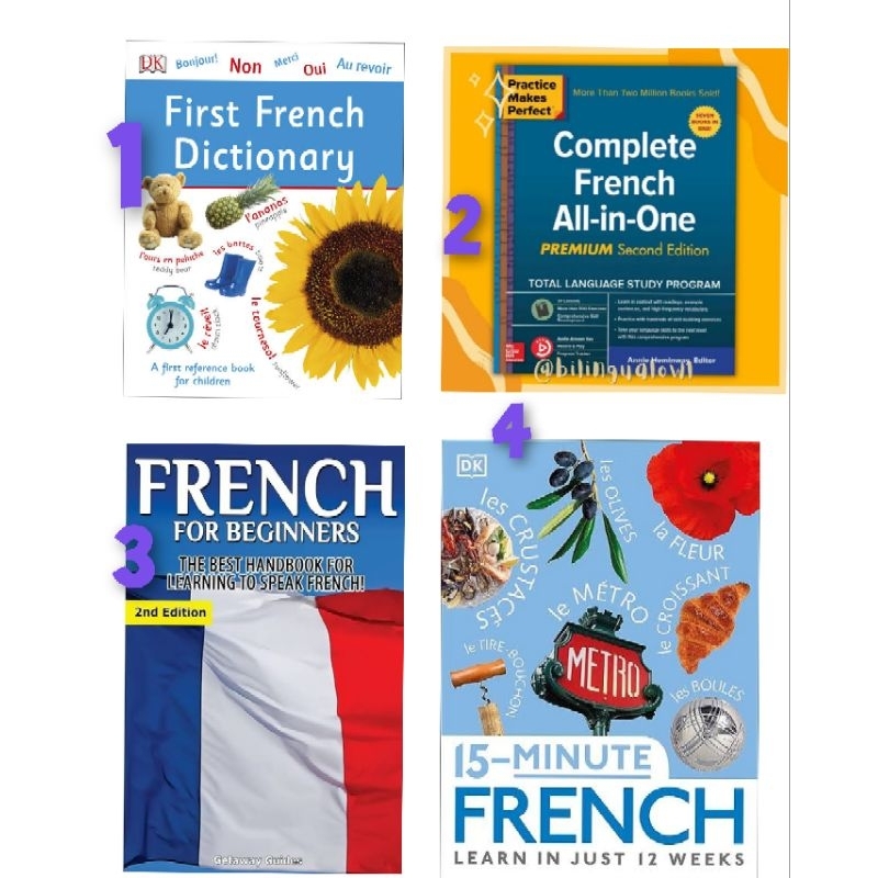 Learn French Language Complete French All-in-one | Shopee Philippines
