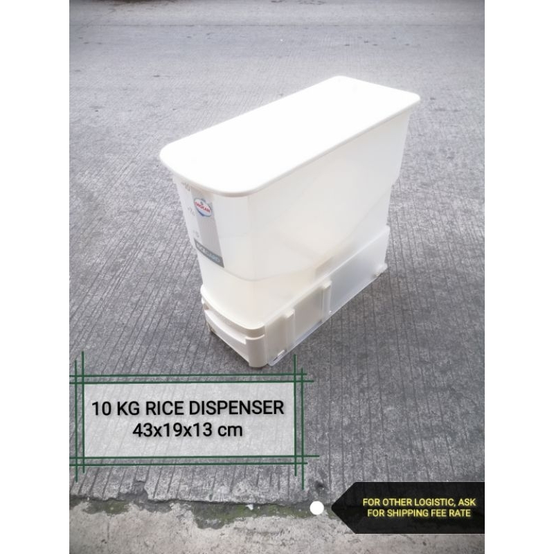 Orocan ricegard 10kg rice dispenser rice box (for other logistic, sf ...