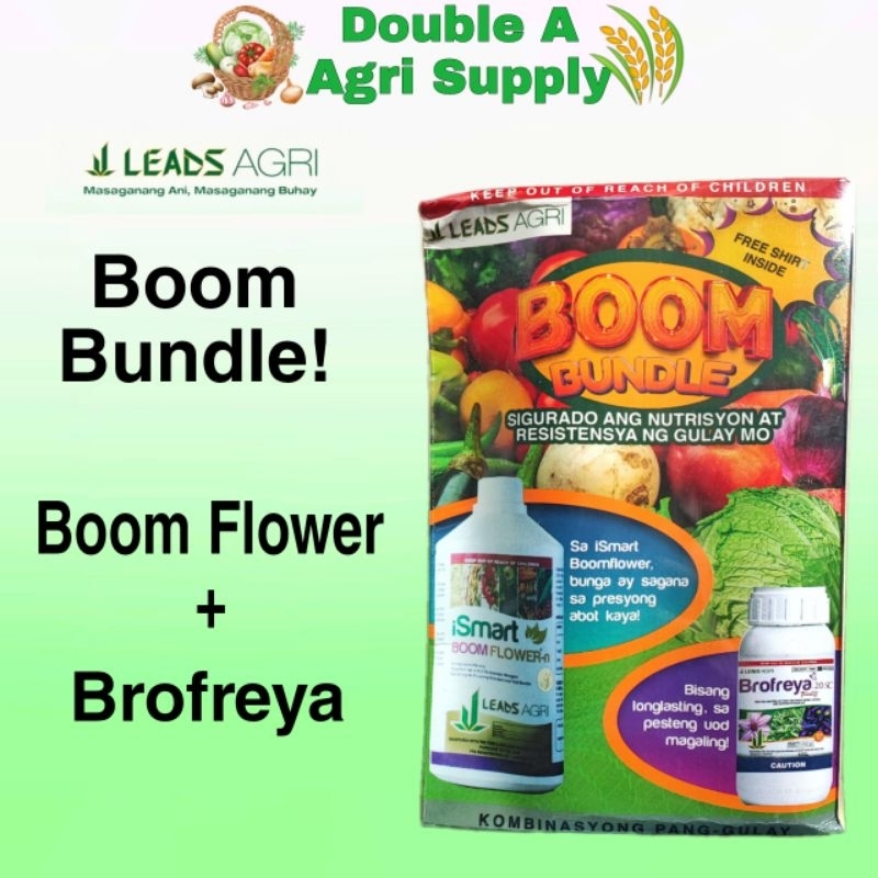 Boom Flower + Brofreya Bundle / Foliar Fertilizer / Insecticide - Leads ...