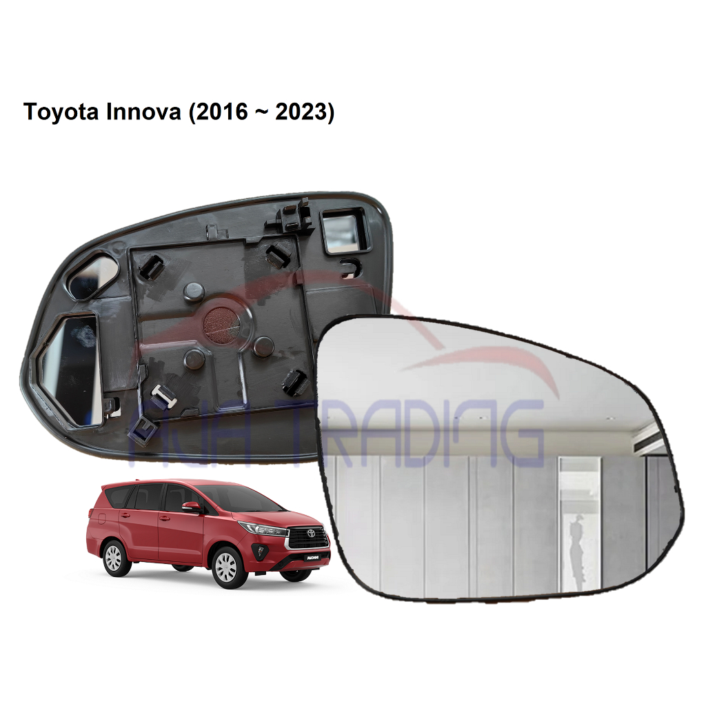 Side Mirror Lens for Toyota Innova (2016 ~ 2023) | Shopee Philippines
