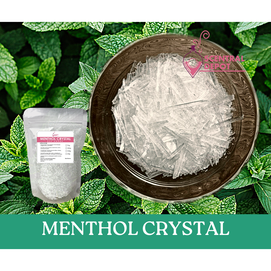 MENTHOL CRYSTAL USP GRADE 100g & 50g | Shopee Philippines