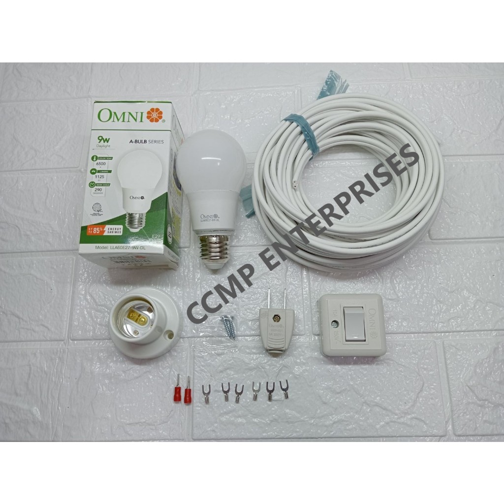 1 to 20 meters Receptacle Socket E27 Indoor Light with wire #16,w/ or w ...