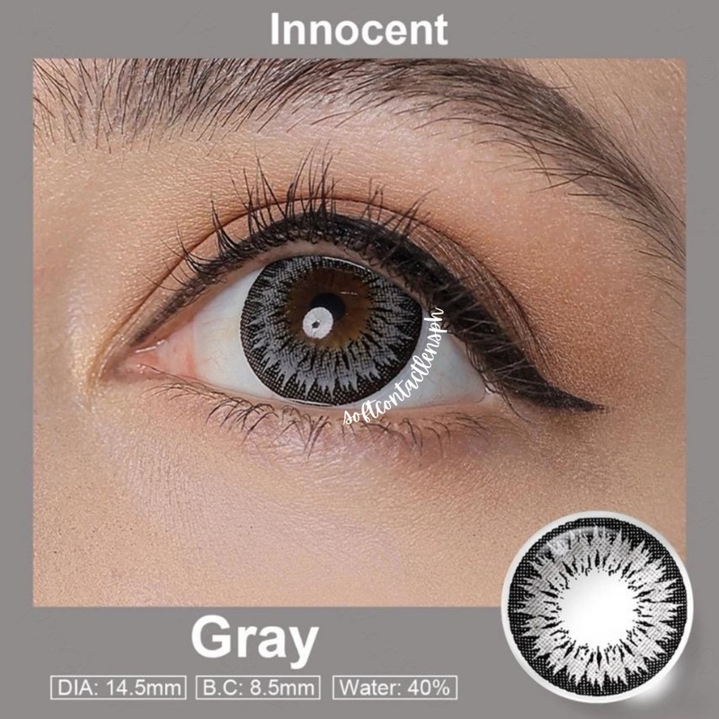 INNOCENT GRAY DOLL EYE CONTACT LENS | Shopee Philippines
