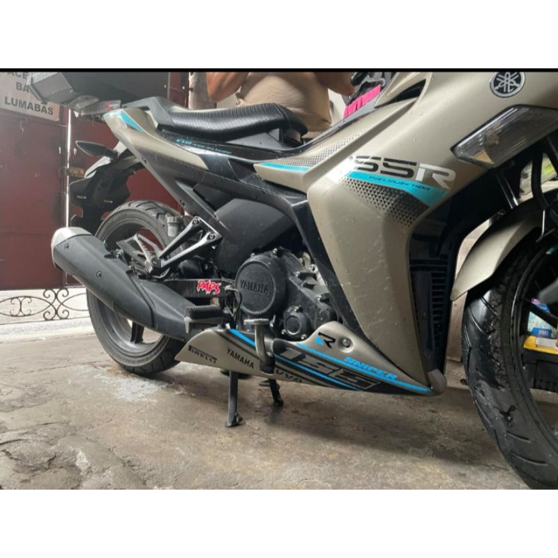 BELLY PAN V8 SNIPER 155 STOCK FOOTREST & SHIFTER DESIGN | Shopee ...