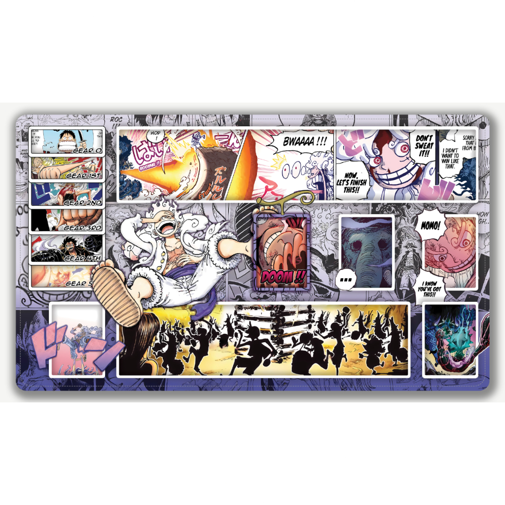 Gear 5 Luffy Alt One Piece TCG Playmat | Shopee Philippines