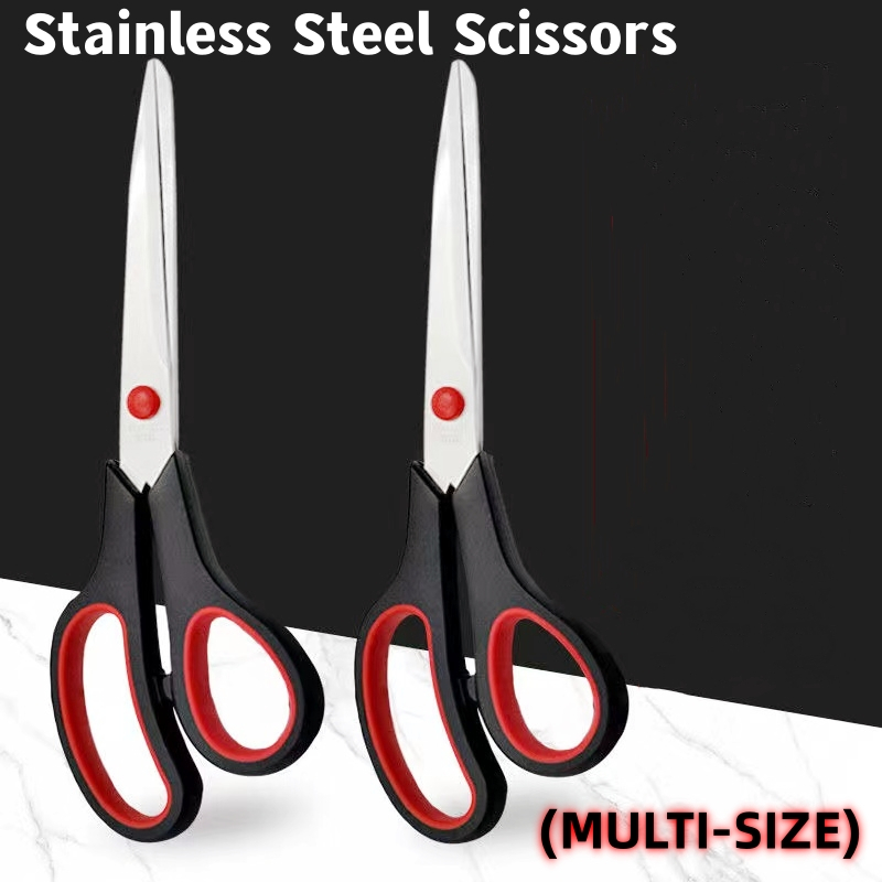 Multipurpose Stainless Steel Scissors Paper Cutter DIY Tool Office ...