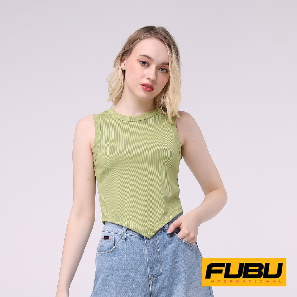 Fubu Girls Sleeve Less V-hem Rib QST18-0005 | Shopee Philippines