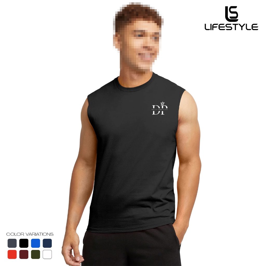 SND 1.1 MUSCLE TEE SANDO COTTON SPANDEX FOR MEN SPORTS / GYM / FITNESS ...
