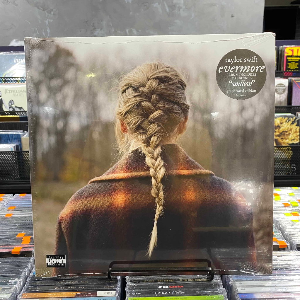 TAYLOR SWIFT Evermore Deluxe Green Vinyl | Shopee Philippines