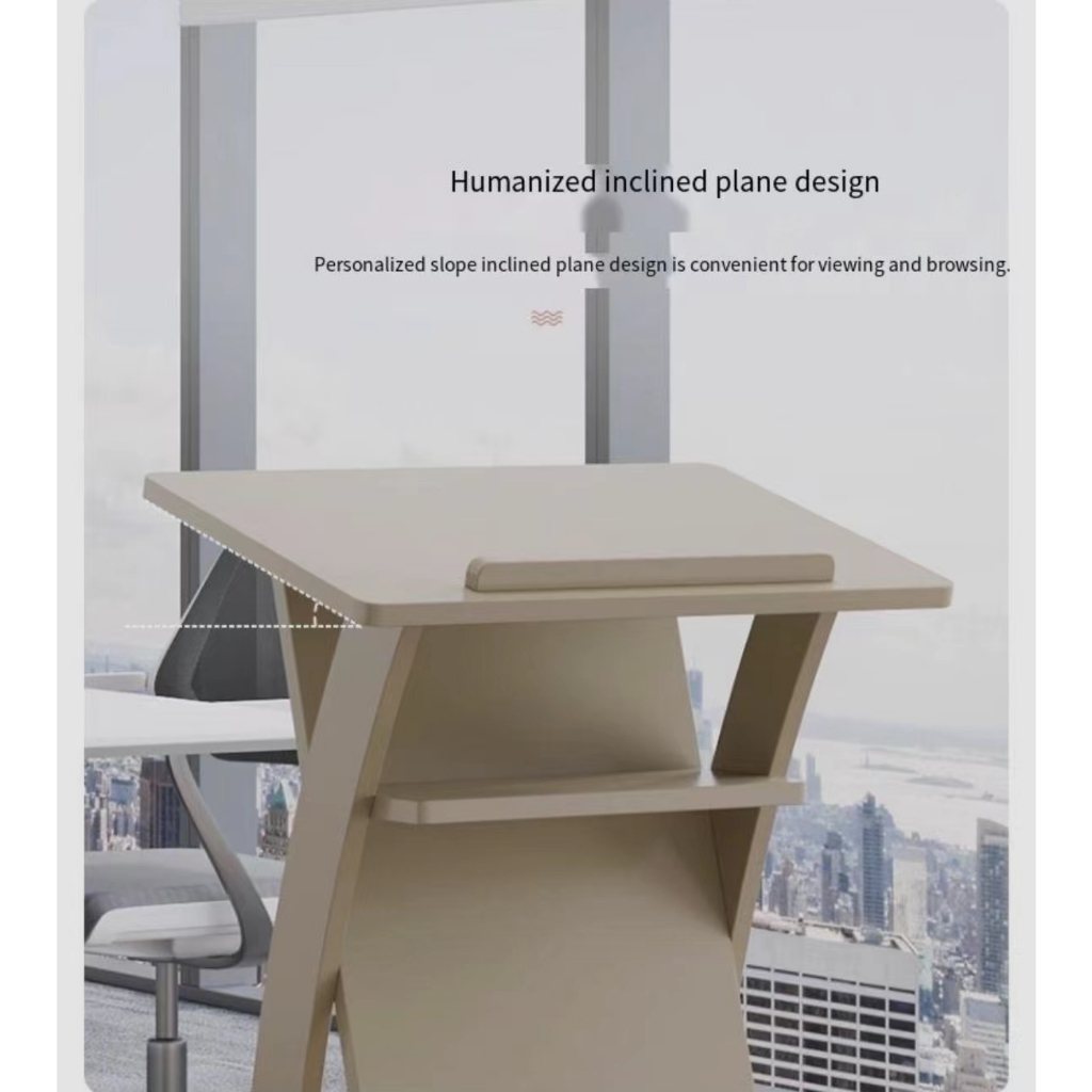 Minimalist podium Podium Reception Desk Welcome Desk Host Desk Shopping ...