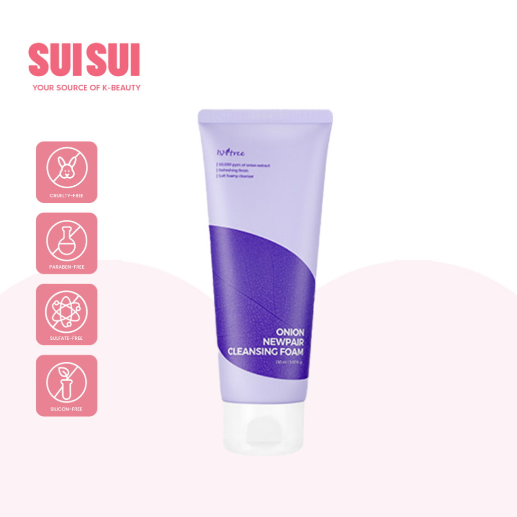 ISNTREE Onion Newpair Cleansing Foam 150ml | Shopee Philippines