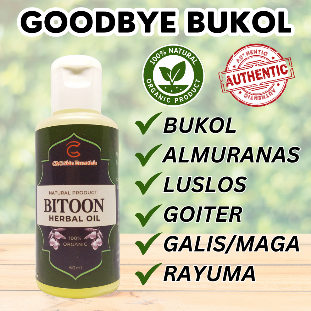 Bitoon Herbal Oil for Bukol: Original and Effective Pantunaw ng mga Bukol /Sea Poison Tree Oil ...
