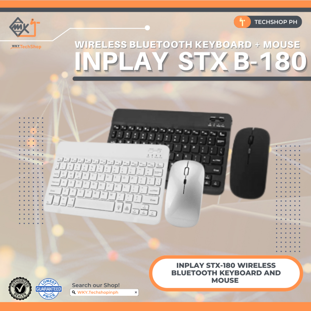 INPLAY RGB Wireless & Bluetooth Keyboard & Mouse Bundle | Shopee ...