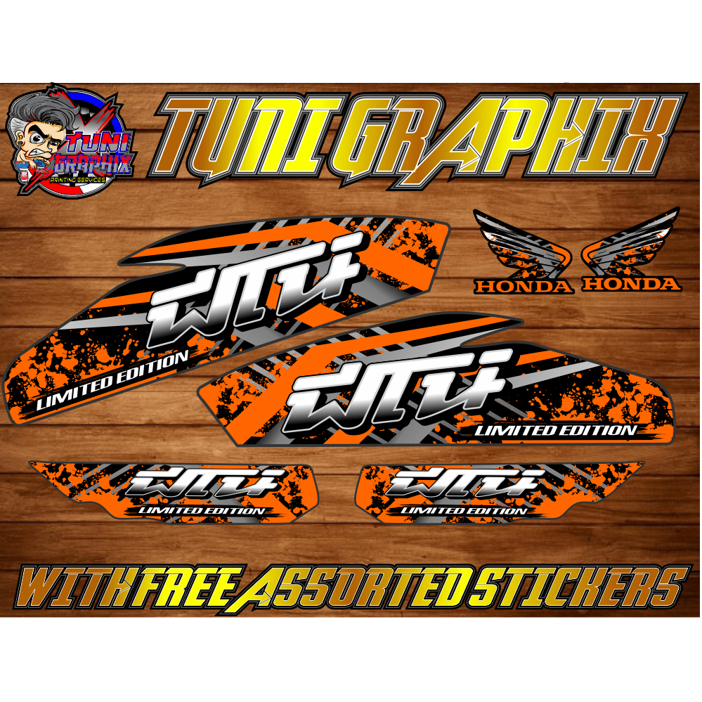 TMX / RUSI / PINOY / SKYGO / MOTOPOSH / DECALS STICKER ( MALAYSIAN ...