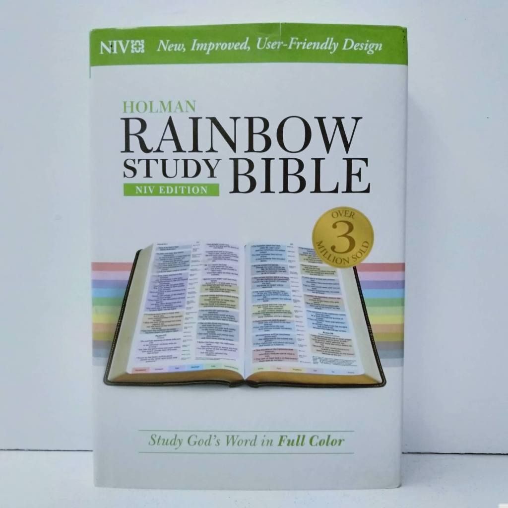 NIV RAINBOW STUDY BIBLE (Hardcover) BY Holman Bible Publishers (Editor ...