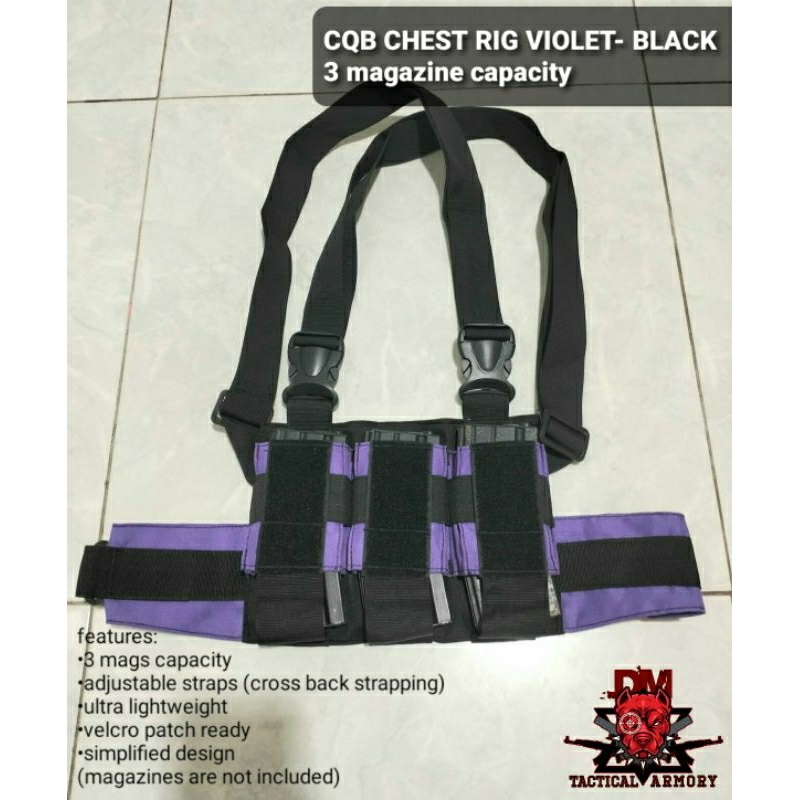 speedball chest rig 3 mag capacity | Shopee Philippines