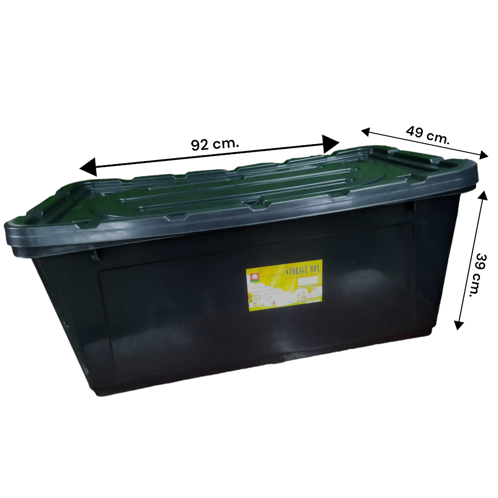 STORAGEBOX BIG 160L.WITH WHEELS | SAMPAGUITA No.832 | UNDER BED BOX ...