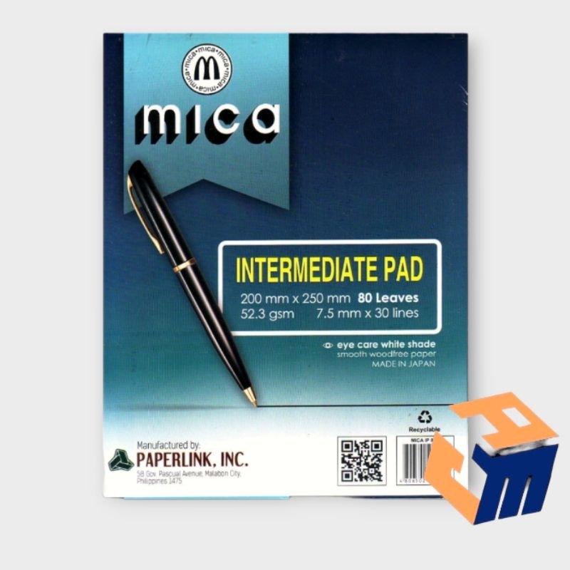 Mica Intermediate Long Pad 80 Leaves | Shopee Philippines