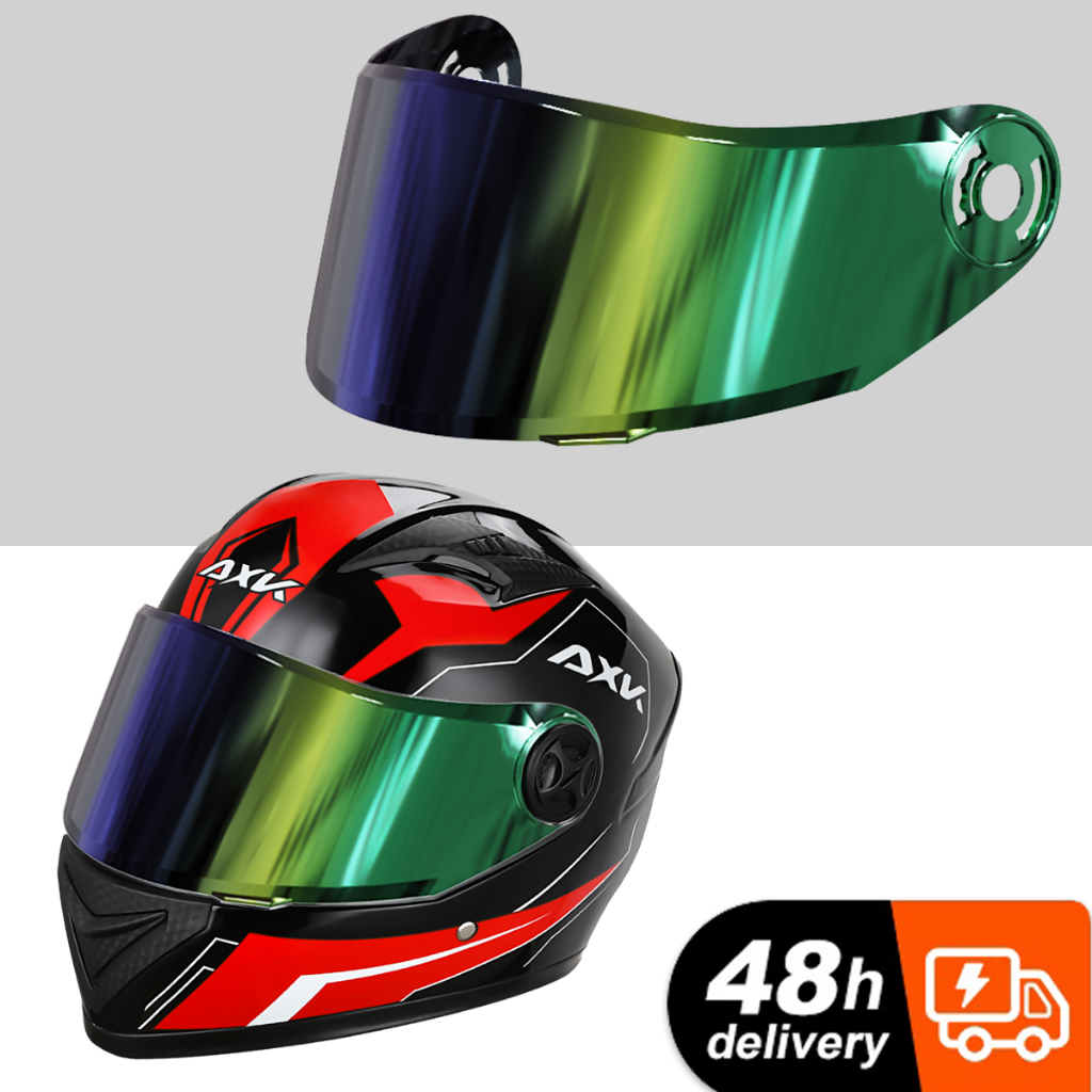 Motorcycle Helmet AXK 902/557/801/998 Series Visor LENS Replacement ...