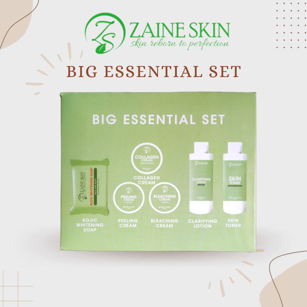 Zaine Skin Essential Set /Look Young Stay Young (Big Set ) | Shopee ...