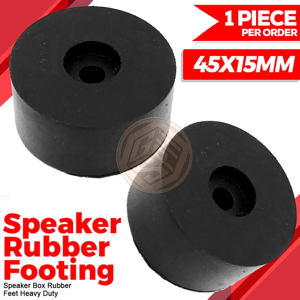 Recessed Rubber Feet Bumpers Footing Heavy Duty 45X15MM (BIG) | Shopee ...