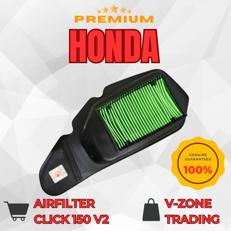 Genuine Honda Air filter Click150 | Shopee Philippines