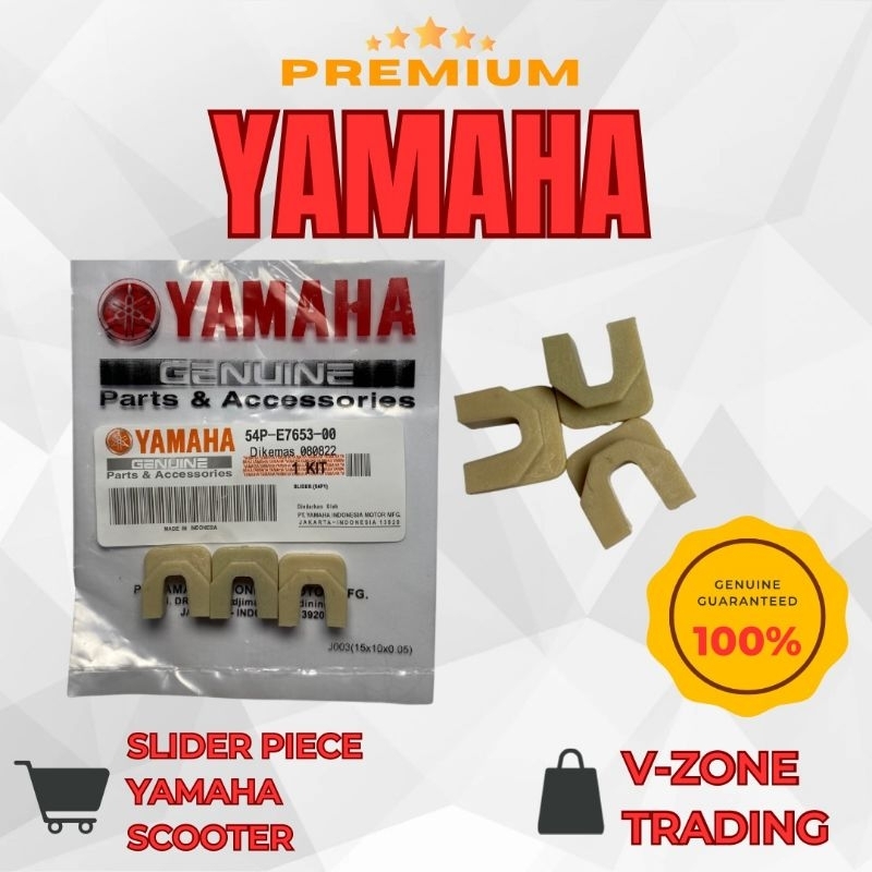 Genuine Yamaha Slider Piece Nmax V1 V2 Aerox V1 V2 Mio Sporty Mio i 125 Mio Soul Mxi | Shopee ...
