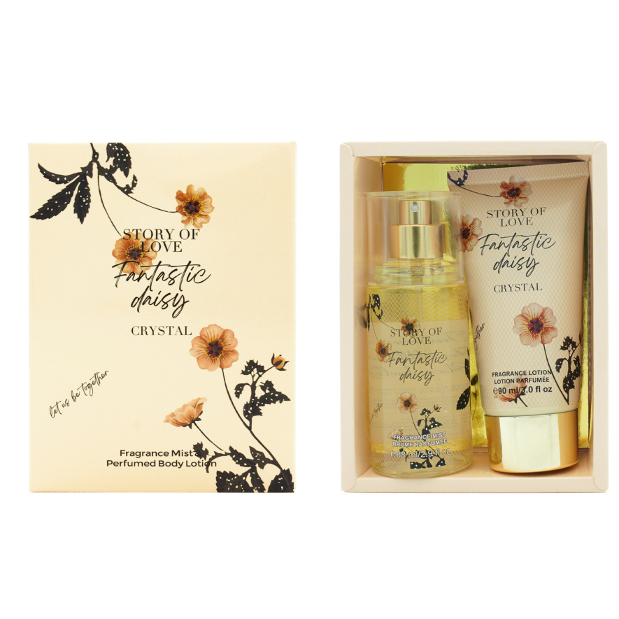Body Spray Perfume And 88ml Body Mist And 90ml Body Lotion Set For ...