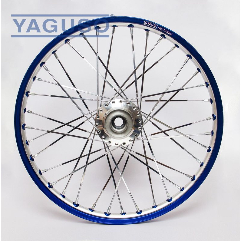 YAGUSO SPOKES PREMIUM CHROME 9G 36PCS/SET Yaguso Premium Motorcycle ...