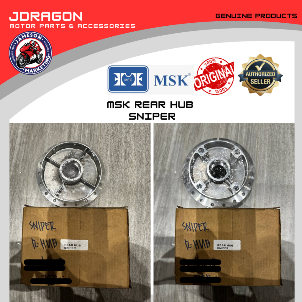 MSK REAR HUB (SNIPER135)(VEGA) | Shopee Philippines