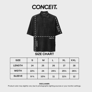 CONCEIT Oversized Boxy Cropped Fit Polo Shirt | Shopee Philippines