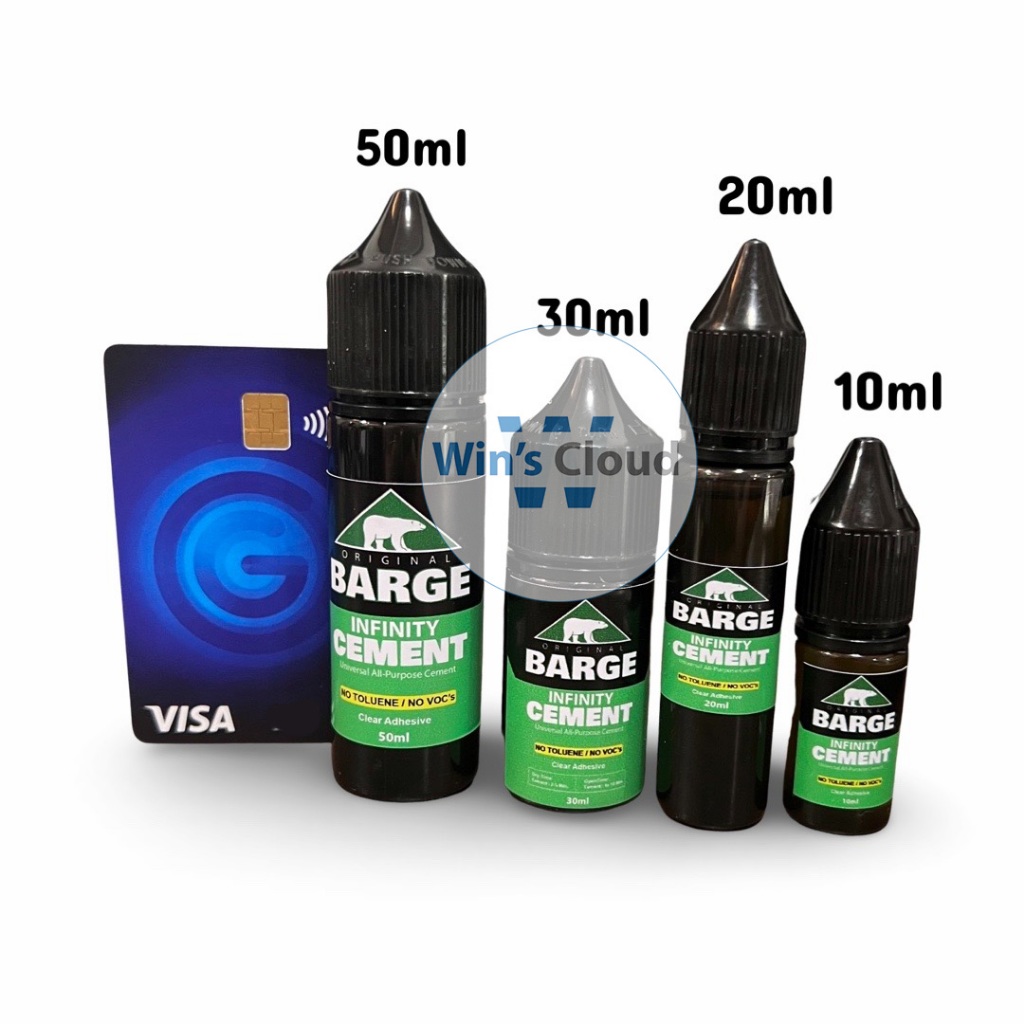 Barge Cement Infinity Super Strong Clear Adhesive 10ml/50ml | Shopee ...