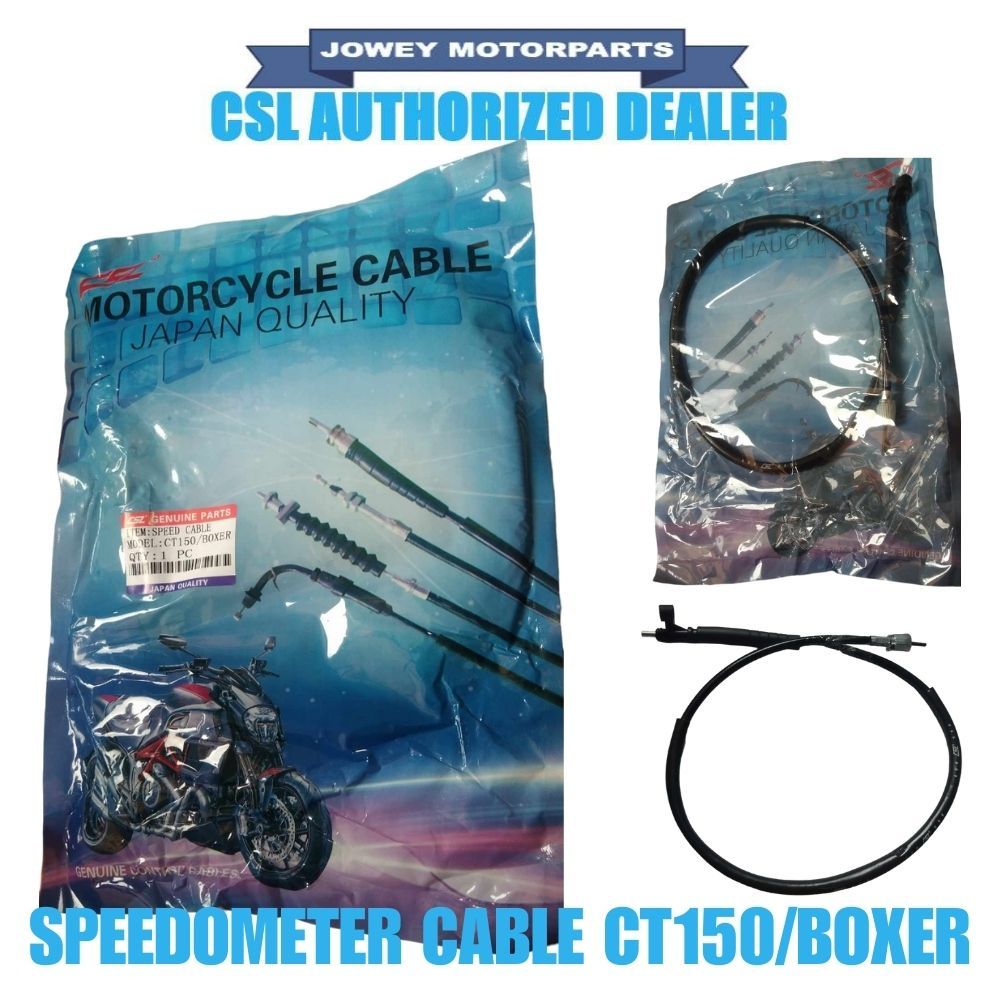 CSL SPEEDOMETER CABLE CT150/BOXER JAPAN QUALITY | Shopee Philippines