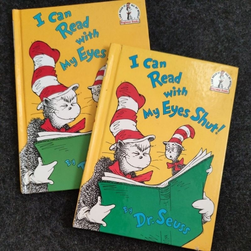 I Can Read With My Eyes Shut By Dr Seuss Shopee Philippines